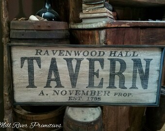 Mill River Primitives Custom Personalized by MillRiverPrimitives