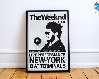 The weeknd | Etsy