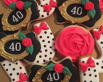 Kate spade cookies | Etsy