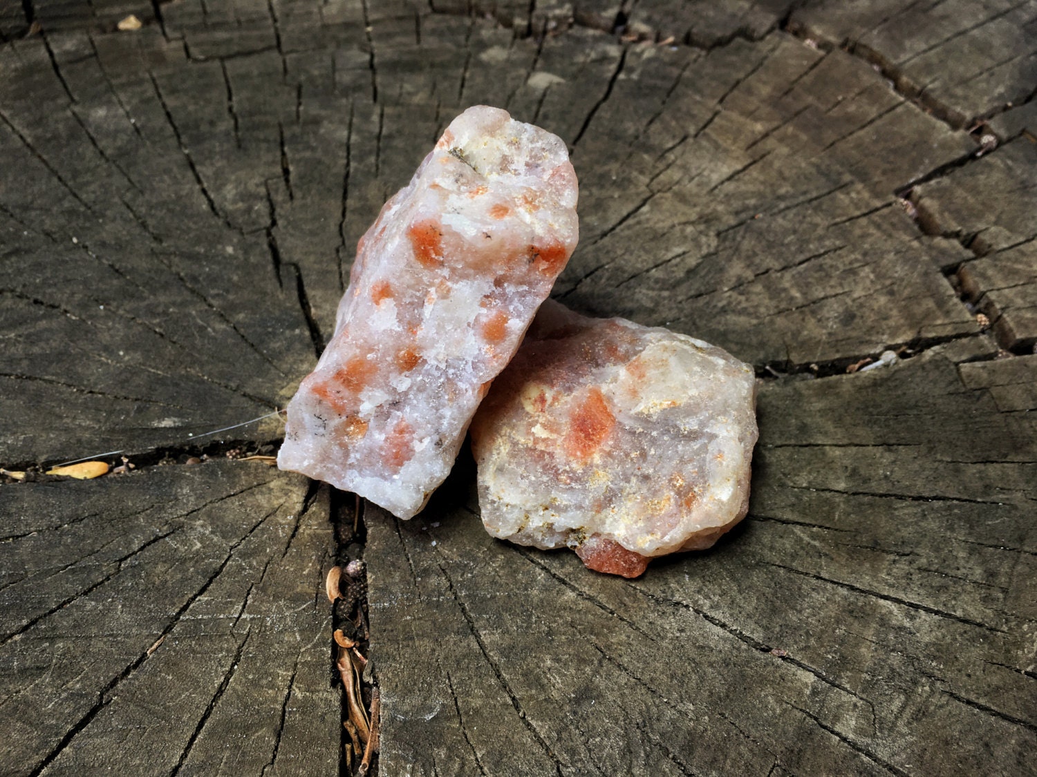 RAW SUNSTONE Crystals (Grade A Natural) Rough Gemstone Rocks for 3rd ...