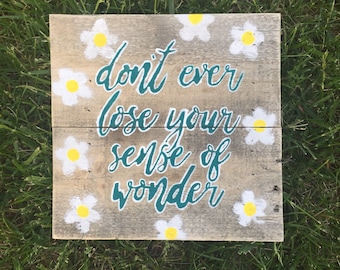 Sense of wonder | Etsy