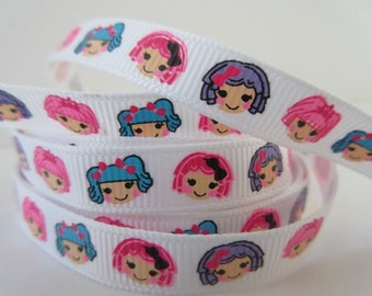 Pink Princess Ribbon 9/16 inch wide Little Princess