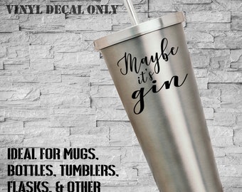 Coffee mug decal | Etsy