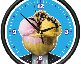Ice cream clock | Etsy