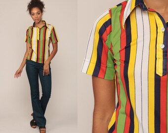 70s polo shirt | Etsy