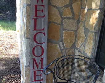 Country welcome sign | Etsy