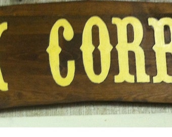 Old west sign | Etsy
