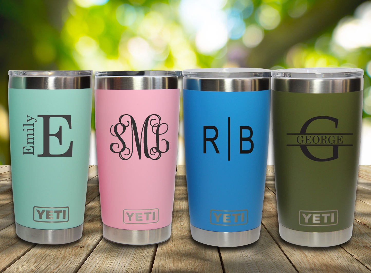 Personalized Yeti Tumbler Engraved Yeti 20oz Tumbler