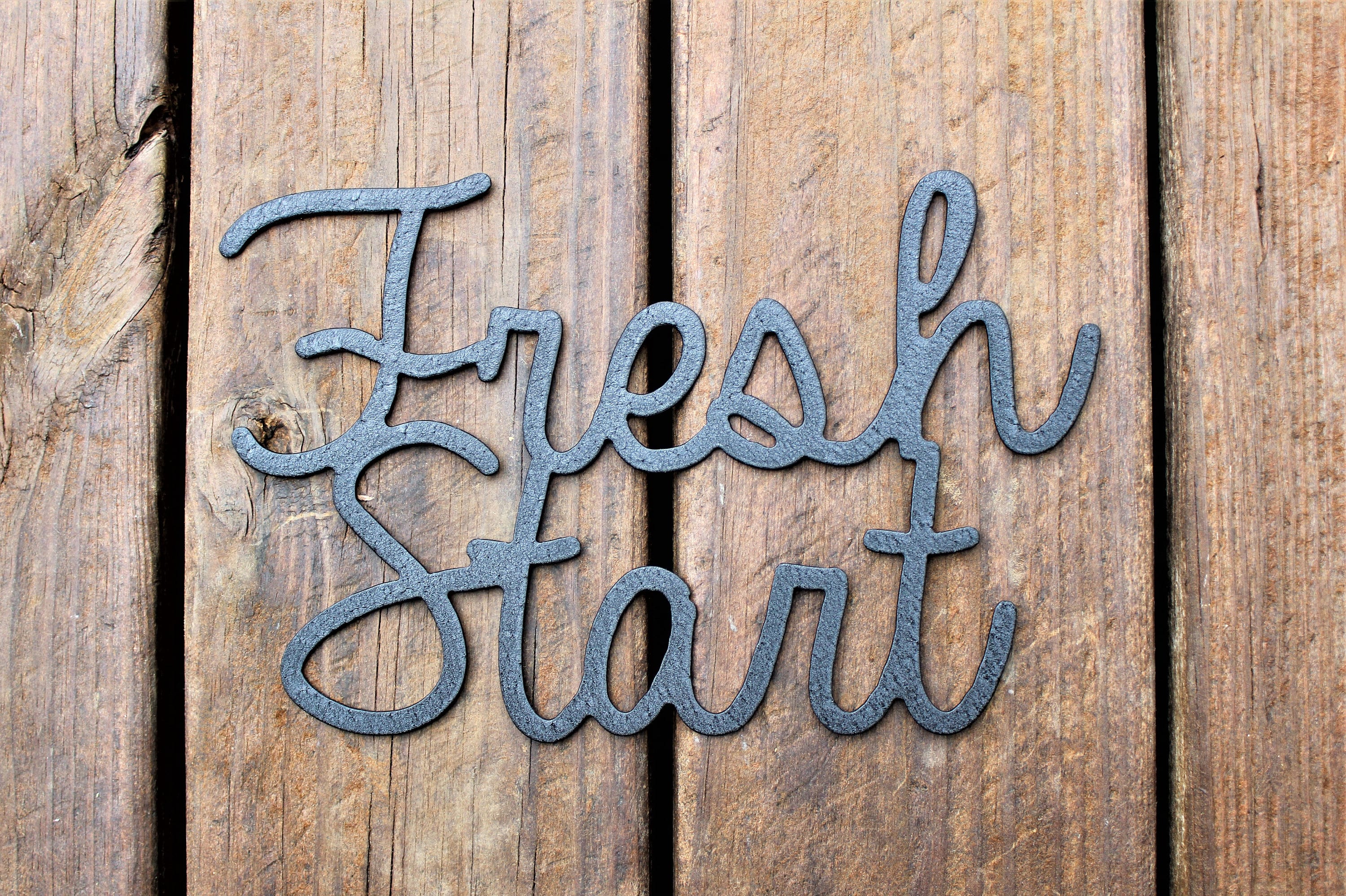 STYLE 1 Custom Metal Sign Home Decor Personalized Name