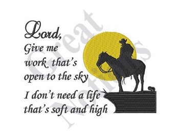 Cowboy prayer | Etsy