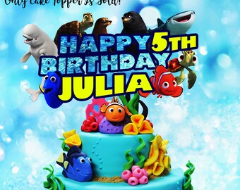 Nemo cake topper | Etsy