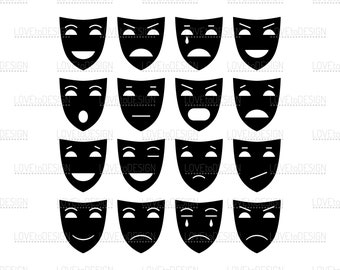 Smiley mask | Etsy