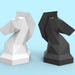 Knight Giant Chess Pieces Papercraft PDF Pack 3D Paper