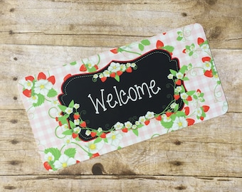 Strawberry signs | Etsy
