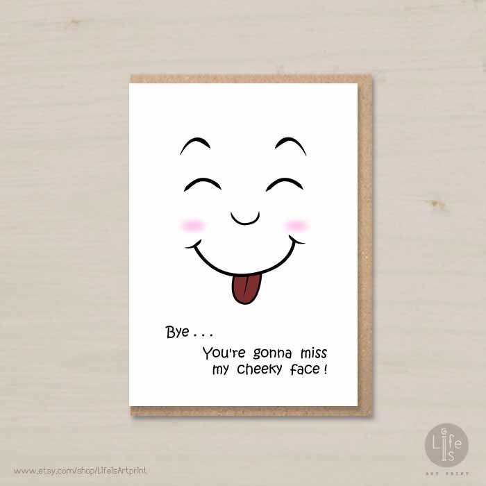 Free Printable Funny Goodbye Cards For Coworkers Free Printable Funny Goodbye Cards For Coworkers