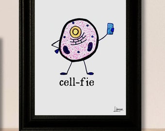 Cell puns | Etsy