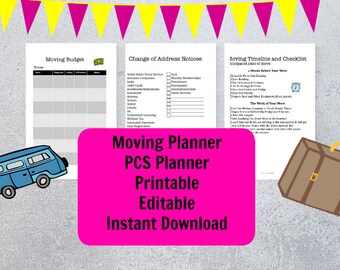 Moving binder | Etsy