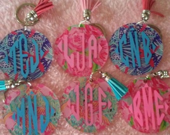 Flamingo keychain | Etsy