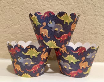 Dinosaur cupcakes | Etsy