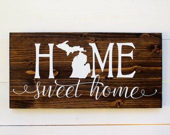 Michigan decor | Etsy