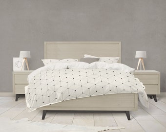 Minimalist bedding | Etsy