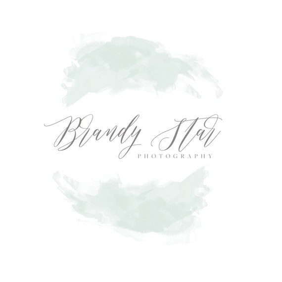 Watercolor Logo Frame Logo Photography Logo and Watermark