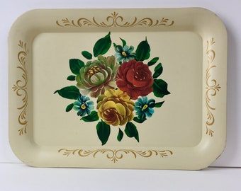 Vintage serving tray | Etsy