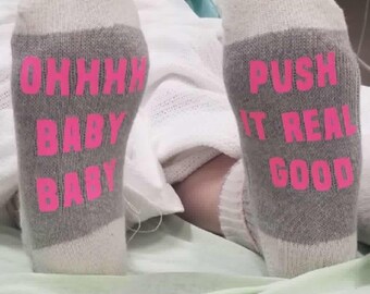 Baby shower wine | Etsy