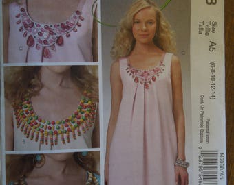 McCall's Easy Sewing Pattern M7325 Tunic Top Gathered