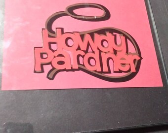 Howdy partner | Etsy