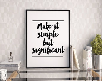 Black typography | Etsy