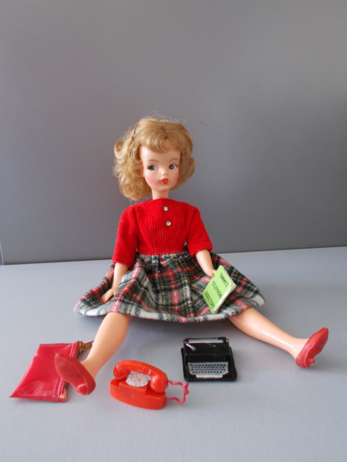 Vintage Ideal Tammy Doll School Daze Outfit 1960's