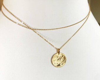 Coin necklace | Etsy