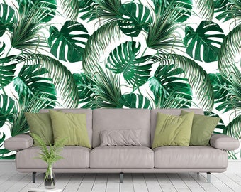Leaf wallpaper | Etsy