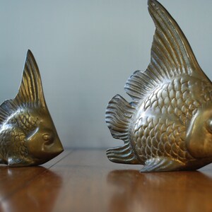 Brass fish figurine | Etsy