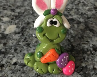 Polymer clay frog | Etsy