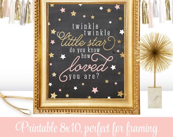 Twinkle Little Star What A Gift From God You Are Baby Shower