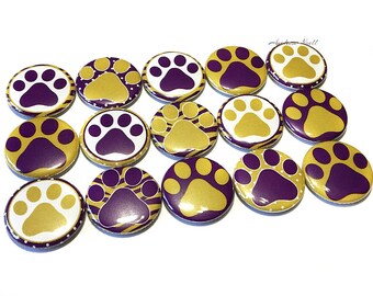 Gold tiger paw | Etsy