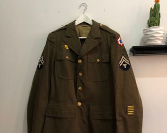 Military coat | Etsy