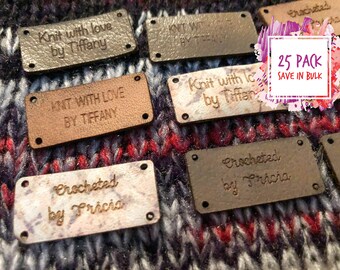 Knitting tags | Etsy