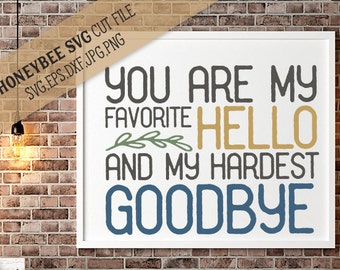 Hardest goodbye | Etsy