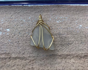 Wire wrap sea glass | Etsy