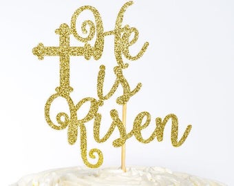 Bunny Ears Cake Topper Easter Decorations Easter Party