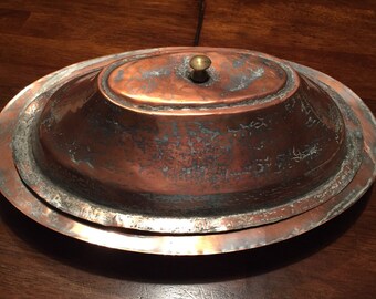 Copper dish | Etsy