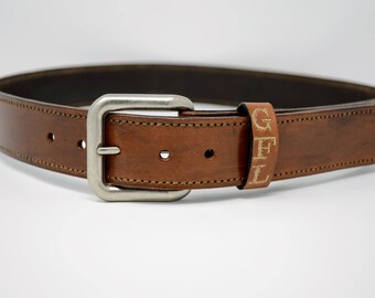 Custom leather belt | Etsy