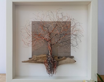 Wire tree art | Etsy