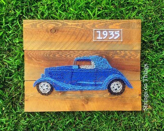 Car string art | Etsy