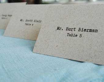 Unique place cards | Etsy