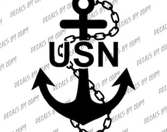 Us navy logo | Etsy