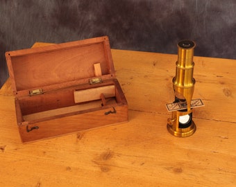 Antique microscope | Etsy